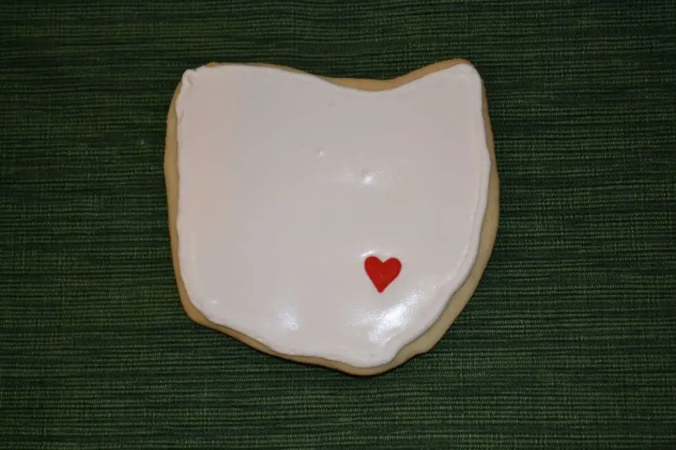 Ohio Cookies with Royal Icing - Tried and True By Trista