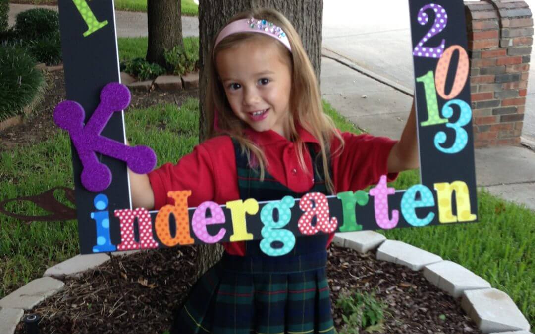 Back to School - First Day Photo Frame - Tried and True by Trista