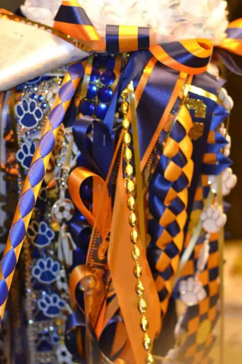 How to make homecoming mums - tips and tricks - Trista Tried and True