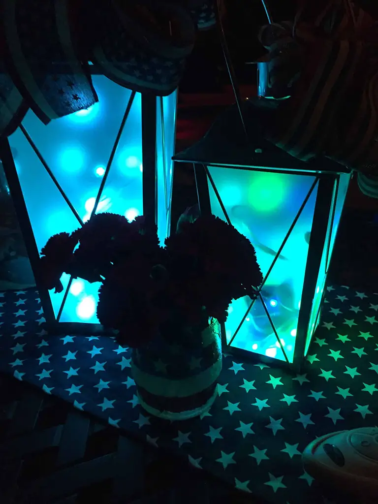 Easy outdoor party lanterns - Tried and True by Trista