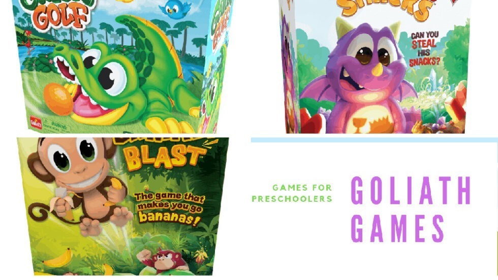 Goliath Games - Preschool Games Review - Tried and True by Trista