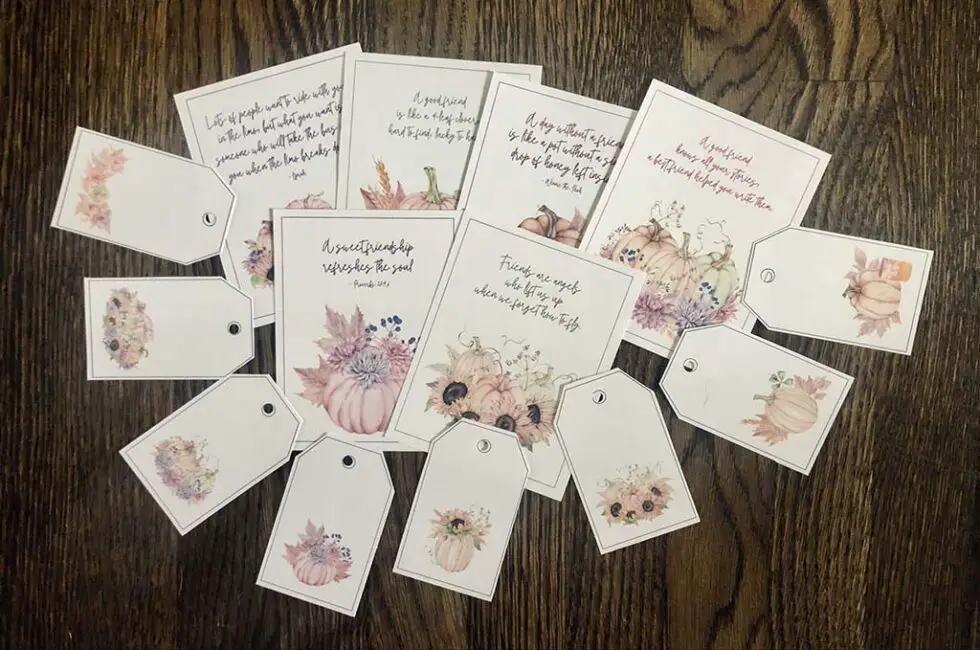 Friendsgiving Gift Ideas (& FREE Downloadables) - Tried & True by Trista