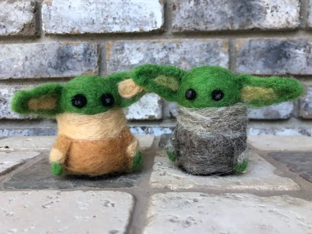 How to Needle Felt Baby Yoda (GroGu) - Tried and True by Trista